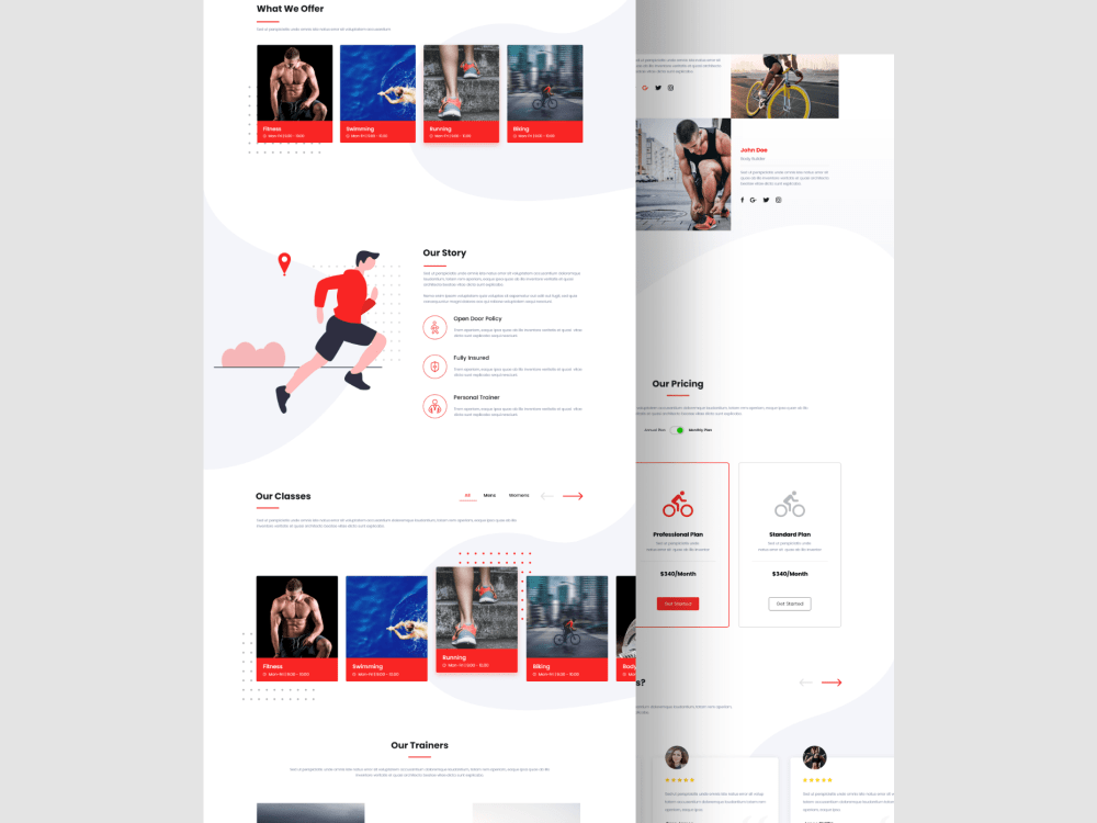 Modern looking UI UX design on Adobe XD or Figma | Upwork