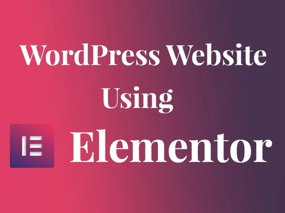 WordPress Webpage Built Using Elementor | Upwork