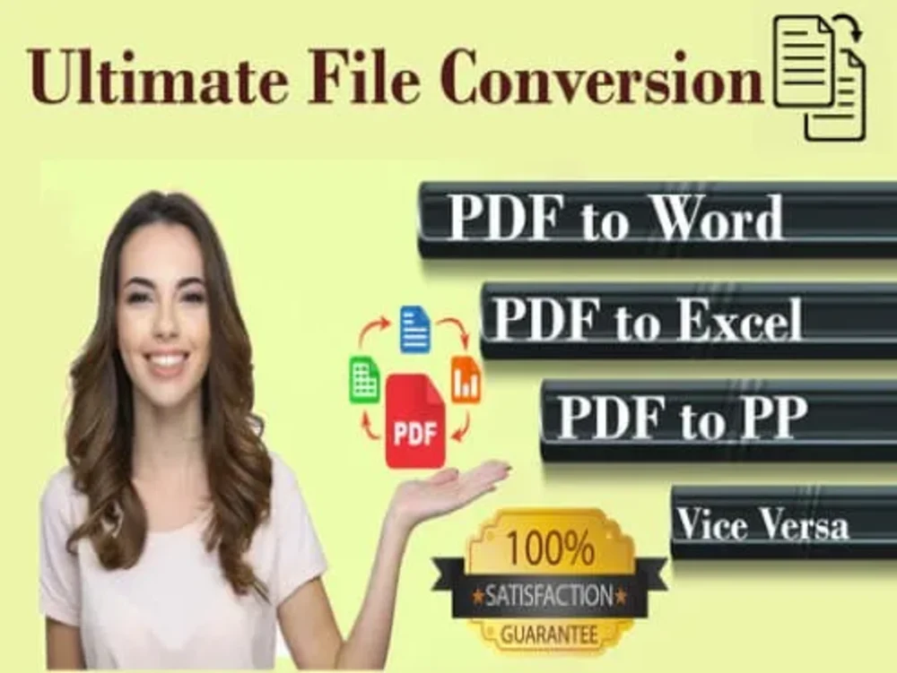 PDF/Image converted in Word/Excel | Upwork