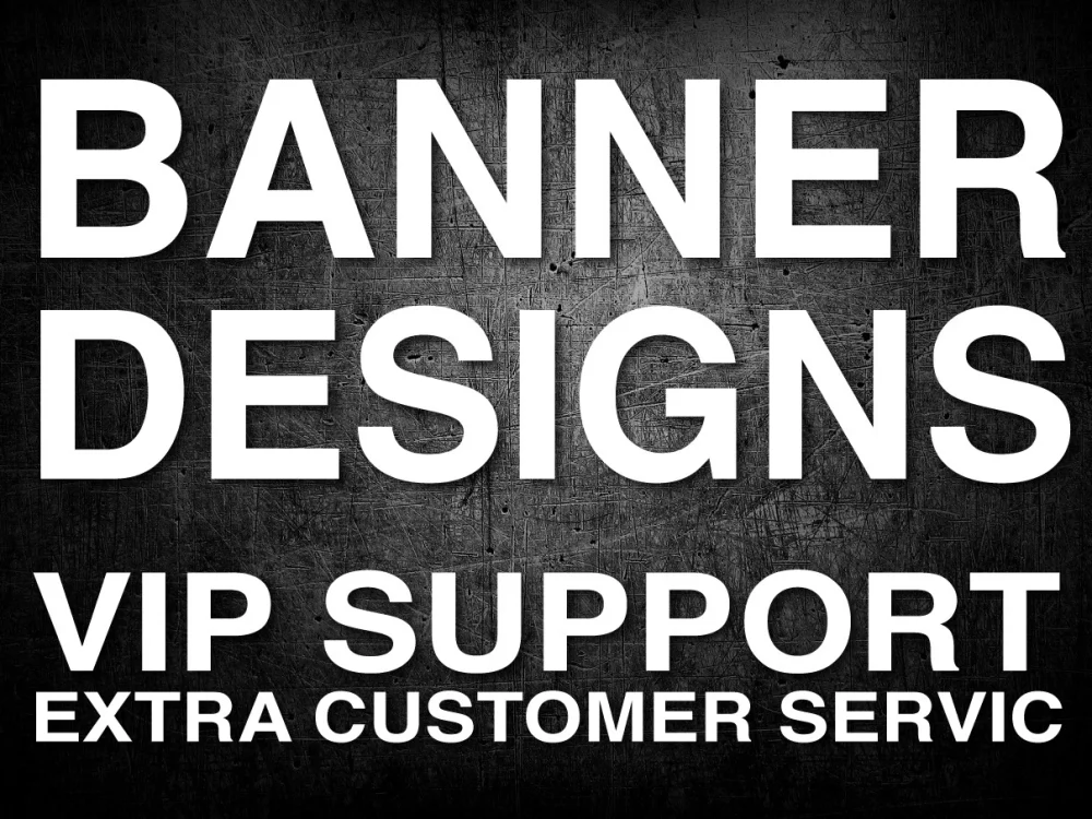 Banner design with VIP support | Upwork