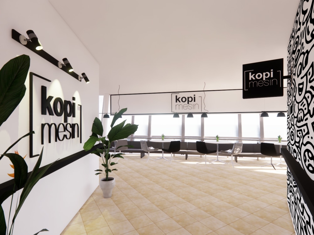 An amazing Restaurant/Cafe Design & 3D Renders | Upwork