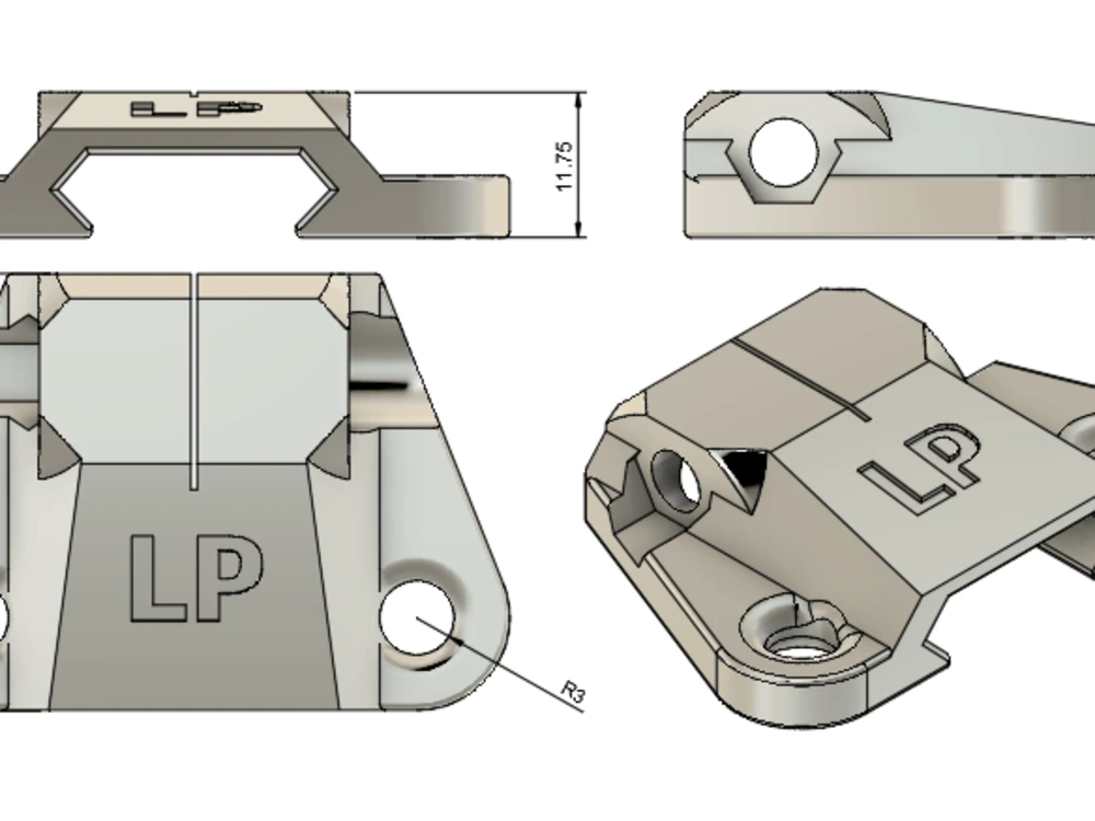 A CAD model/drawing of your design! | Upwork