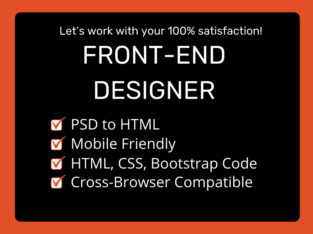 100% responsive PSD to responsive HTML and CSS using bootstrap | Upwork