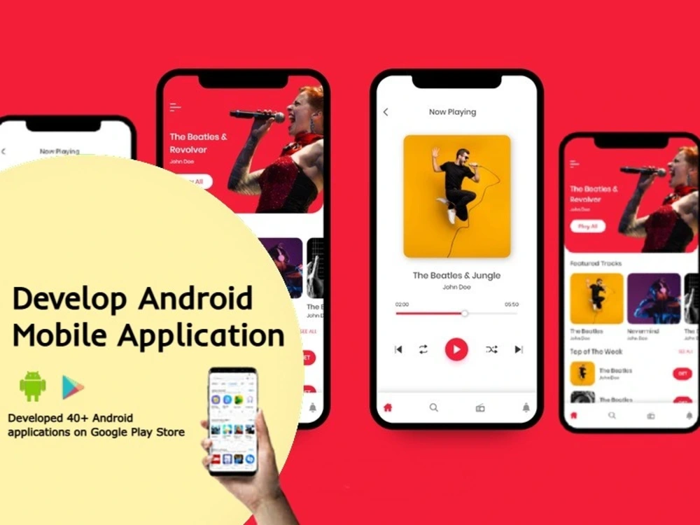 Amazing Android Mobile application developed (React/ Angular/ Flutter) | Upwork