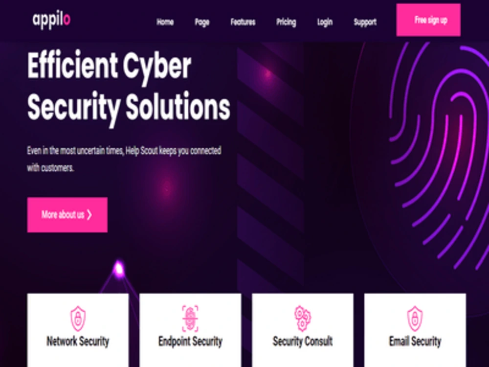 Responsive modern landing page Design | Upwork