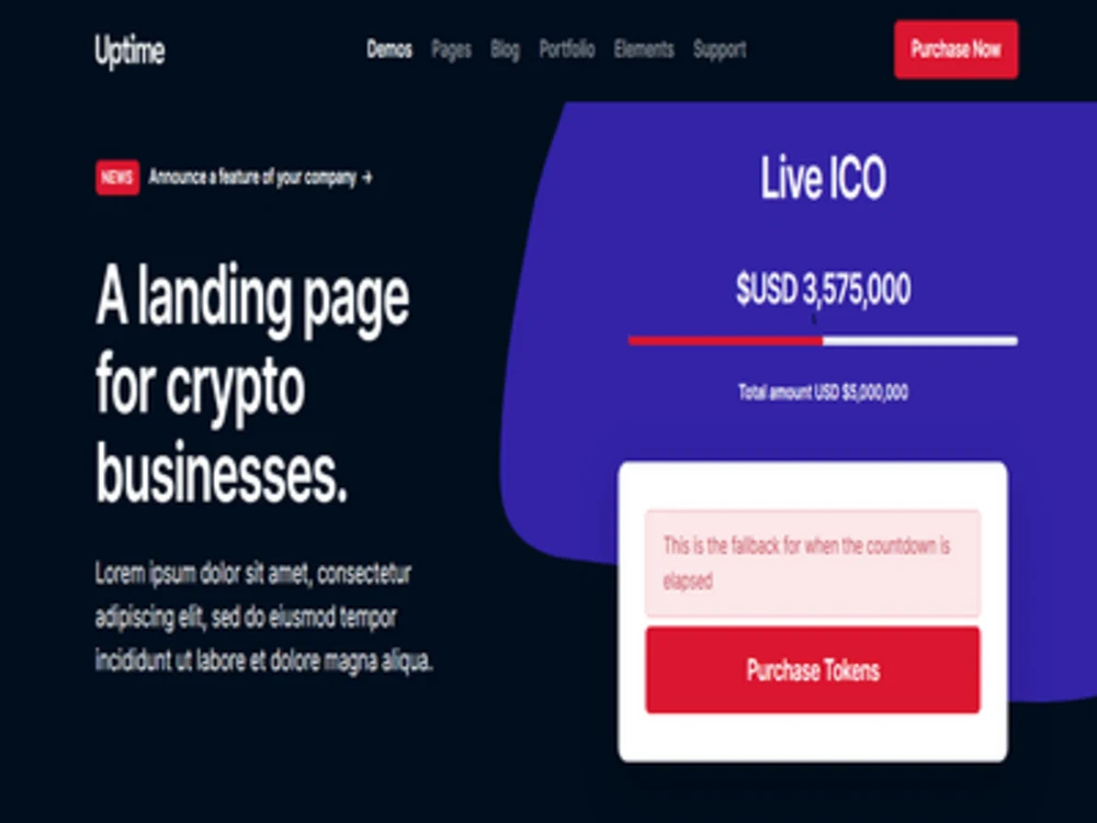 Responsive modern landing page Design | Upwork