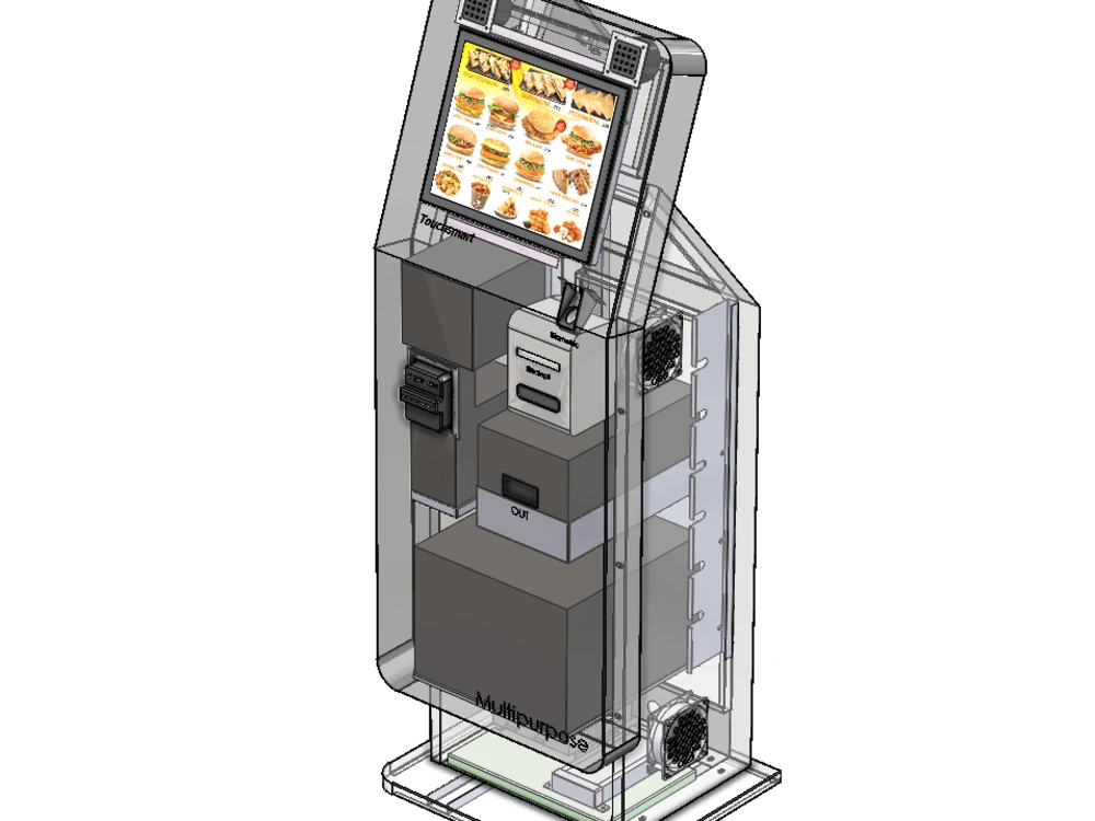 Ready to manufacture design of multi purpose kiosk | Upwork