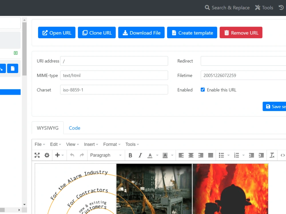 A website with interactive UI, a powerful backend and efficient ...