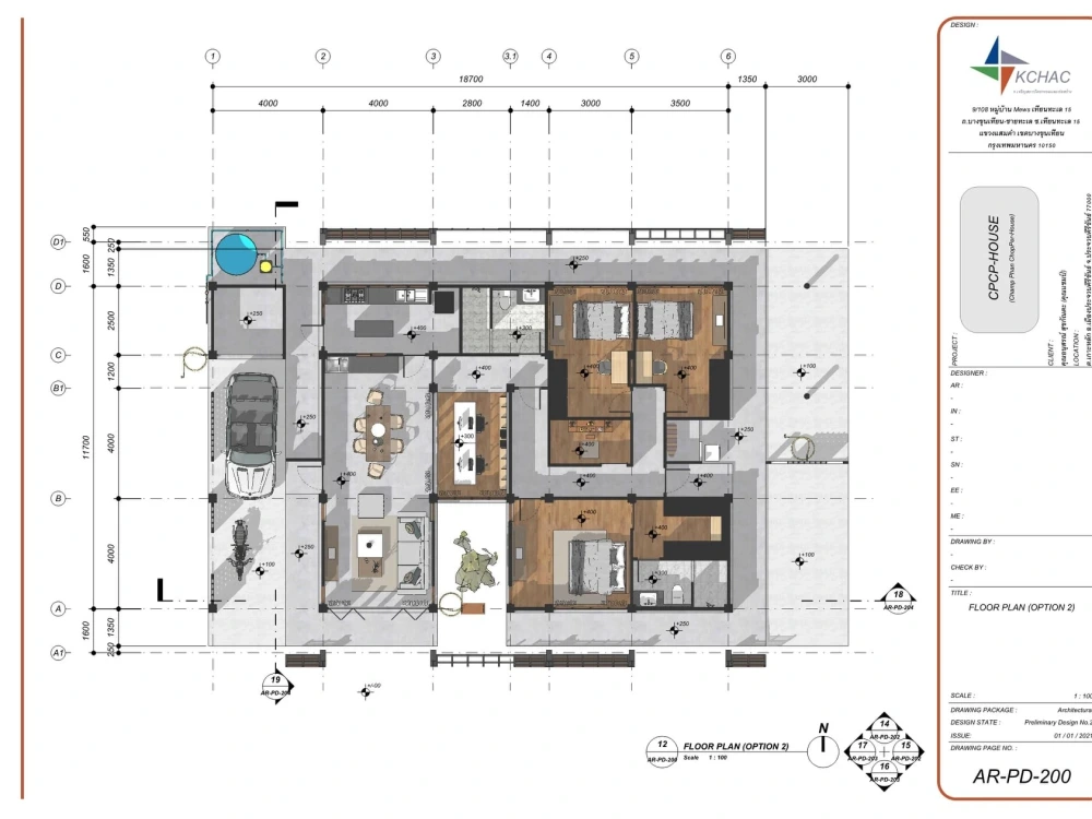 3d architectural design, interior design, 3d rendering and 2d floor ...