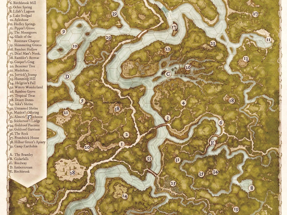 A custom fantasy map! | Upwork