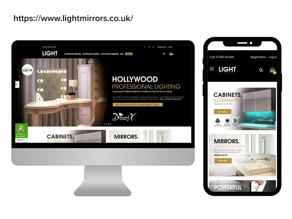 A modern look website design | Upwork