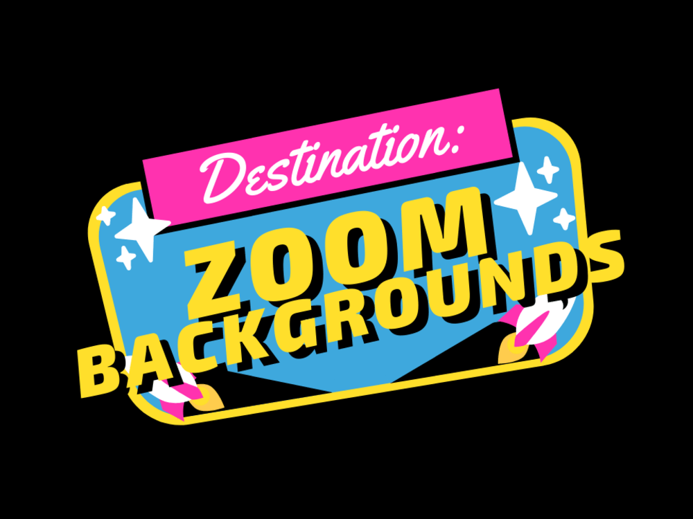 A fantastic zoom virtual background image, graphic, background | Upwork