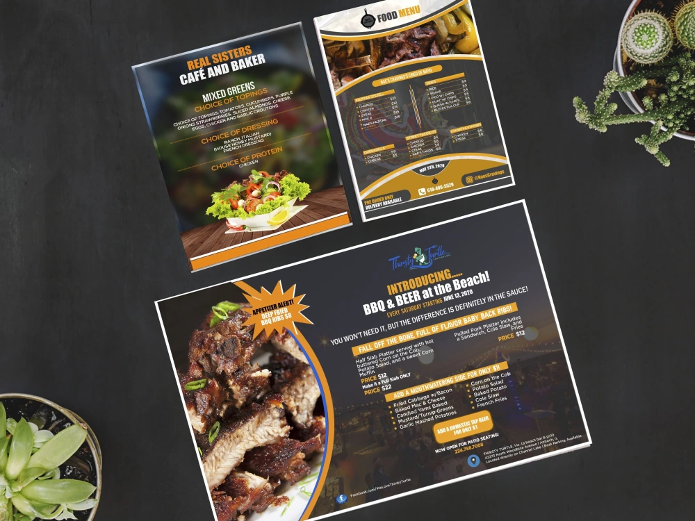 Professional Restaurant Menu, Restaurant logo, food menu | Upwork
