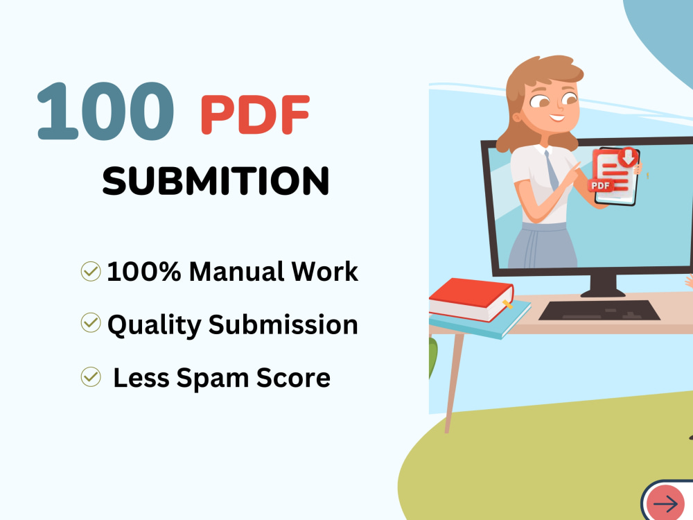 A customized PDF file or article do submit to top 100 pdf submission ...