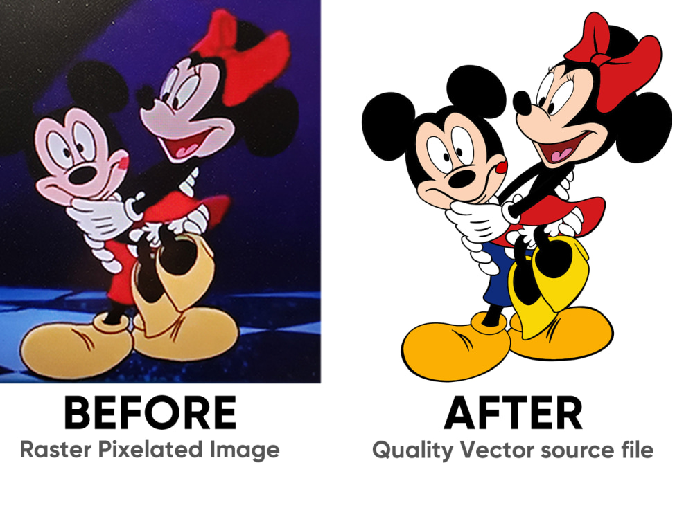 Vector tracing, manual redraw, restore, animate logo or image ASAP | Upwork