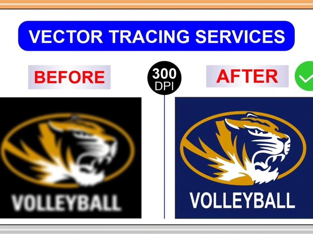 Vectorize your low-quality logos and illustrations with 300 dpi | Upwork