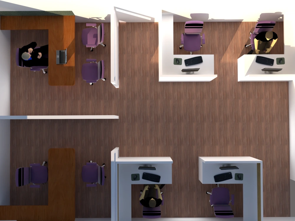 3d office interior design | Upwork