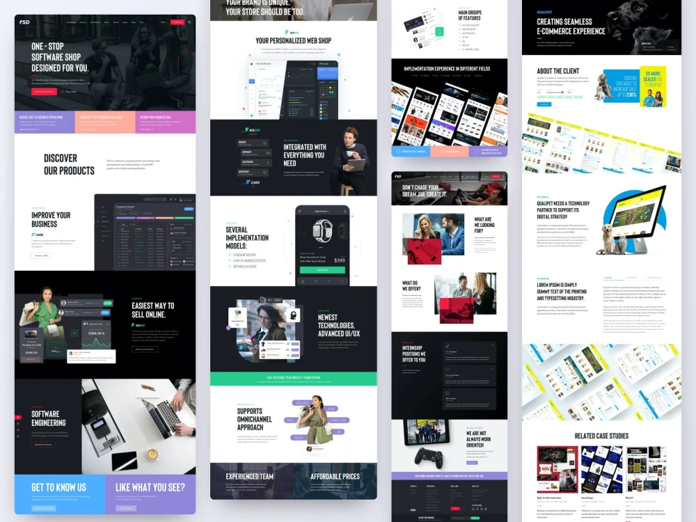 Modern Responsive Website Design with focus on UIUX | Upwork
