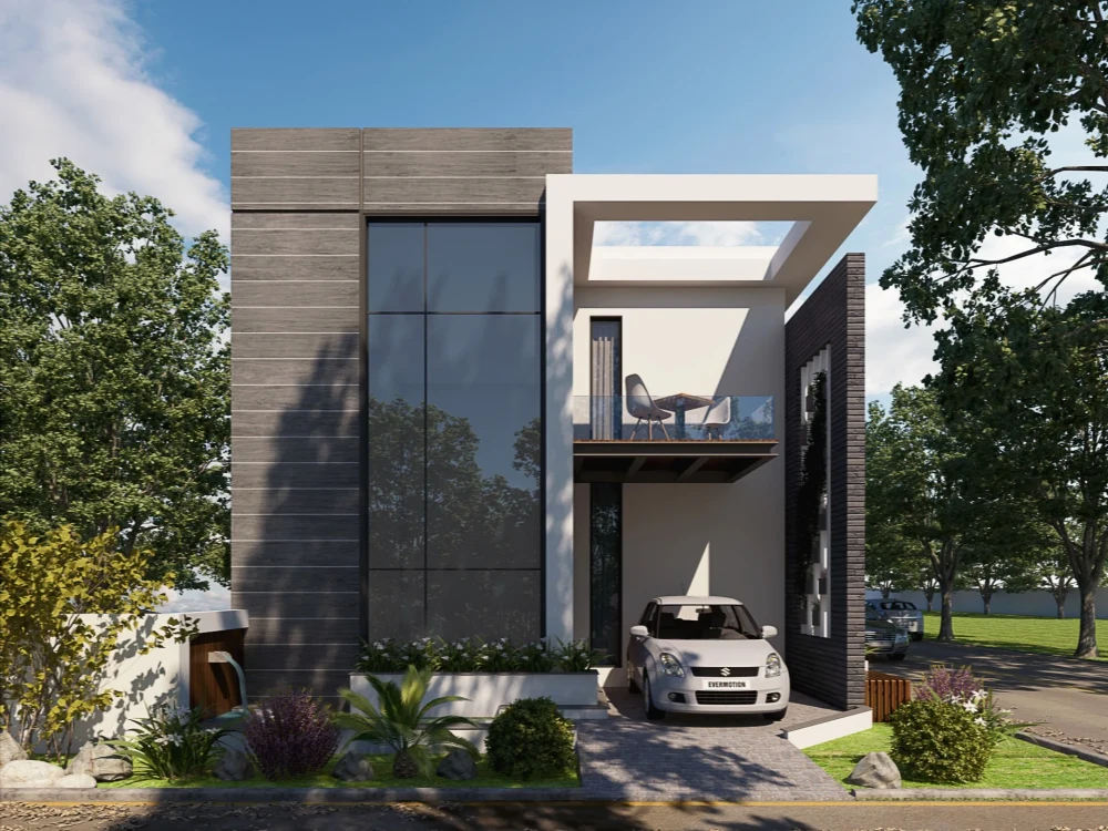 Inspirational house floor plan and design, Minimal floor plan House ...