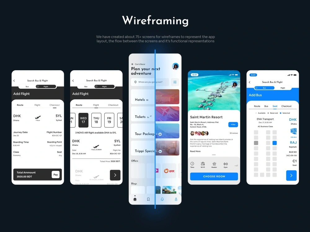 A stunning Ultimate Responsive mobile app UI/UX design | Upwork