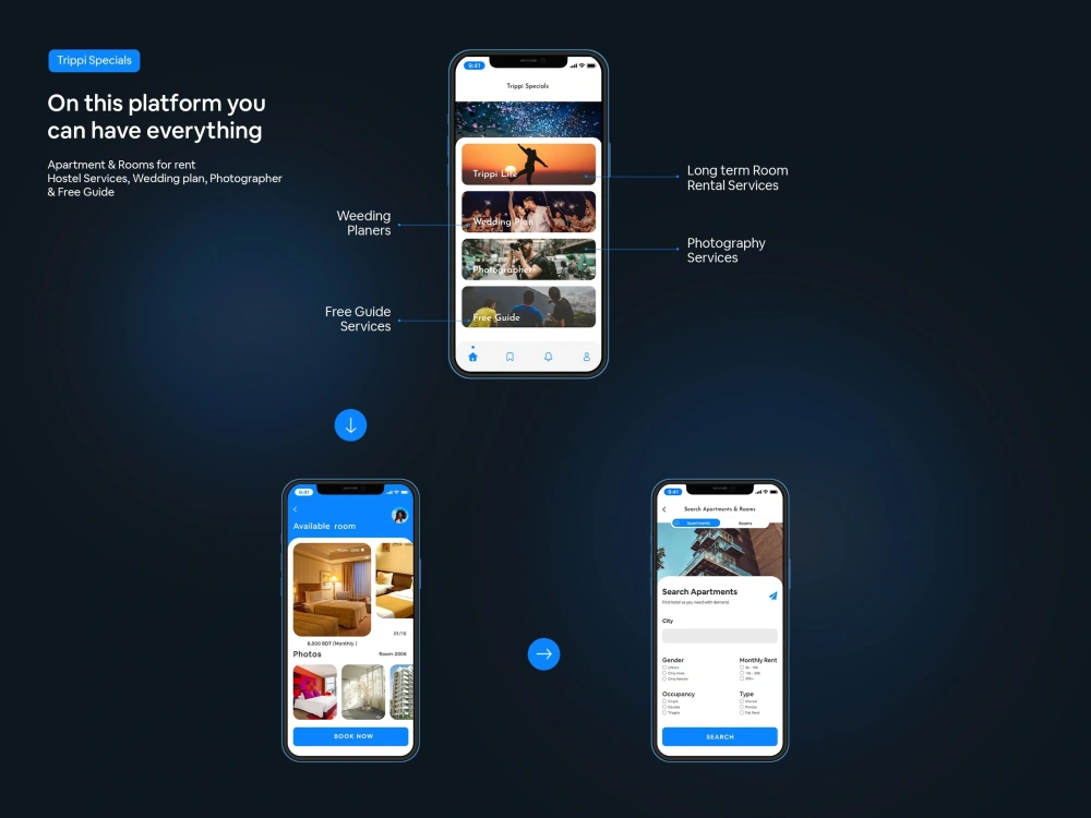 A stunning Ultimate Responsive mobile app UI/UX design | Upwork