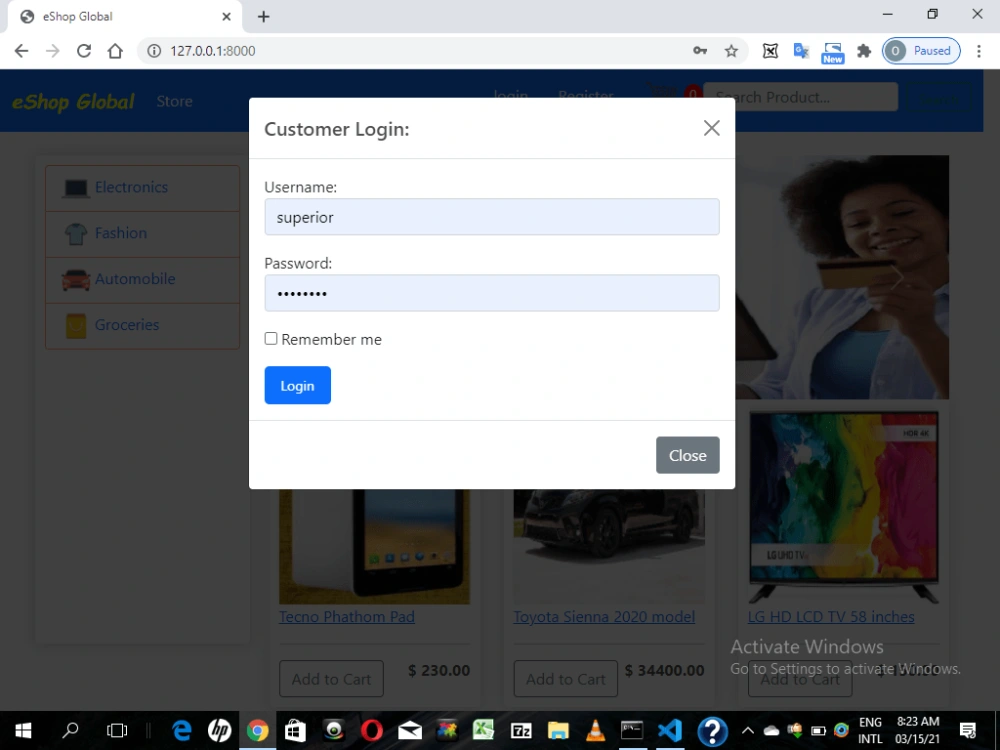 A Full Stack Ecommerce Web App With Cart Functionality For Your