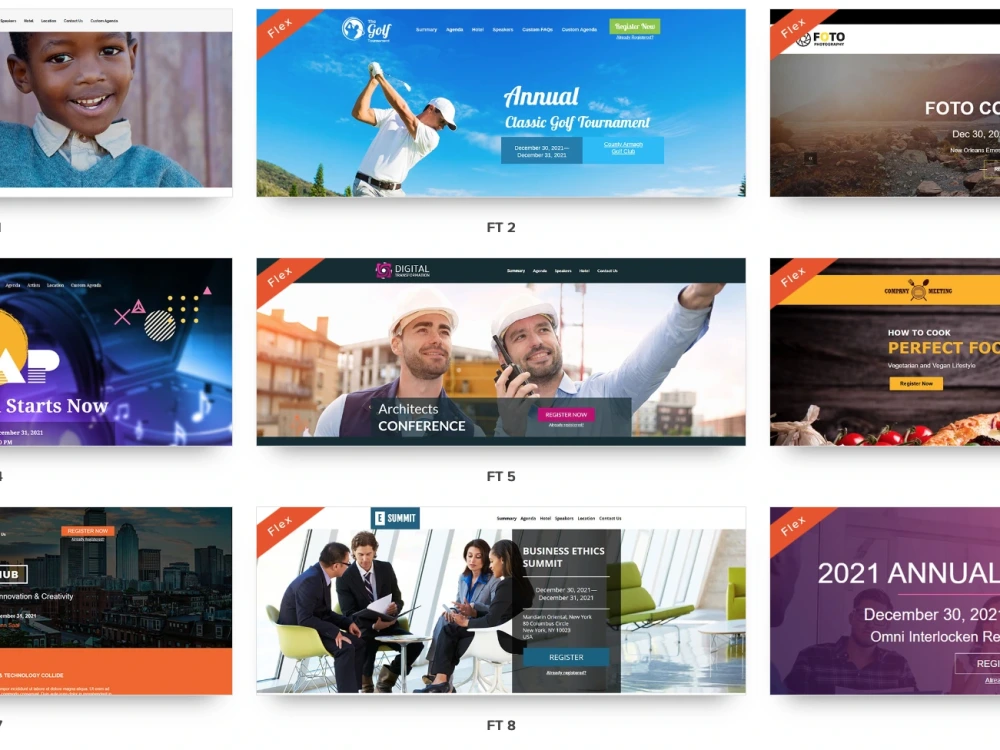 A professionally designed Cvent registration website | Upwork