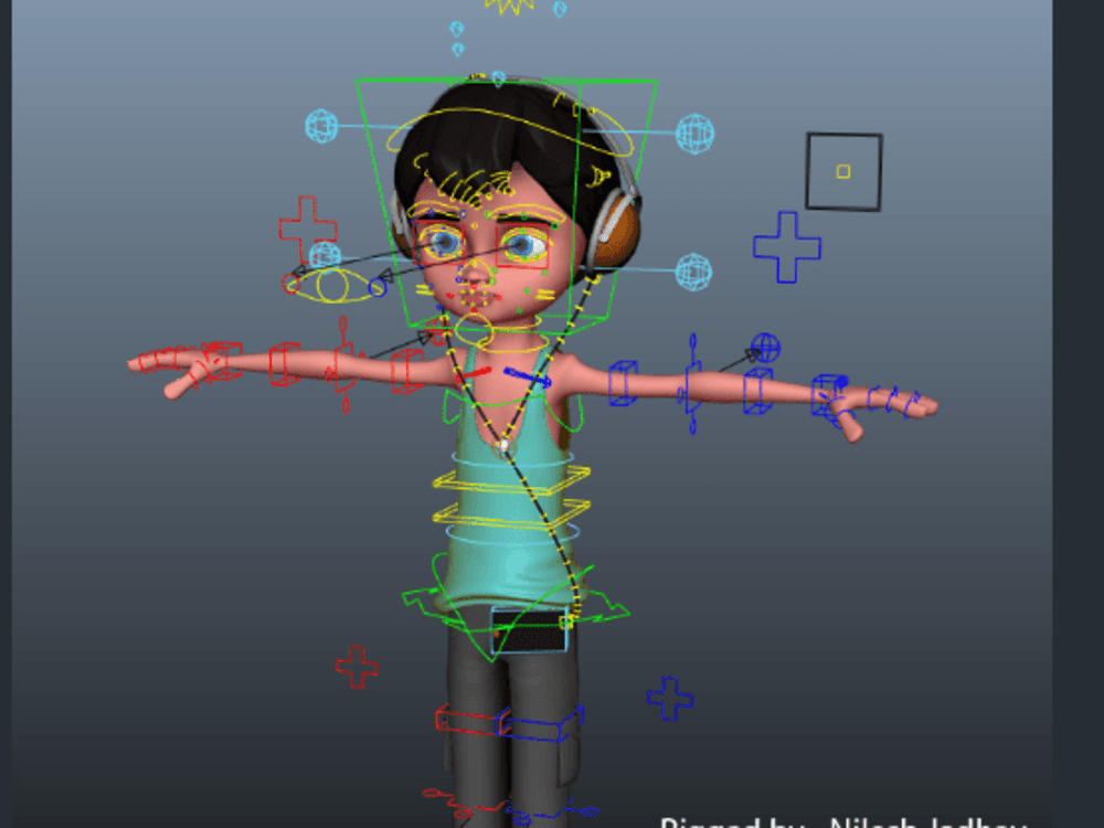 An Advance 3D Character Rigging | Upwork