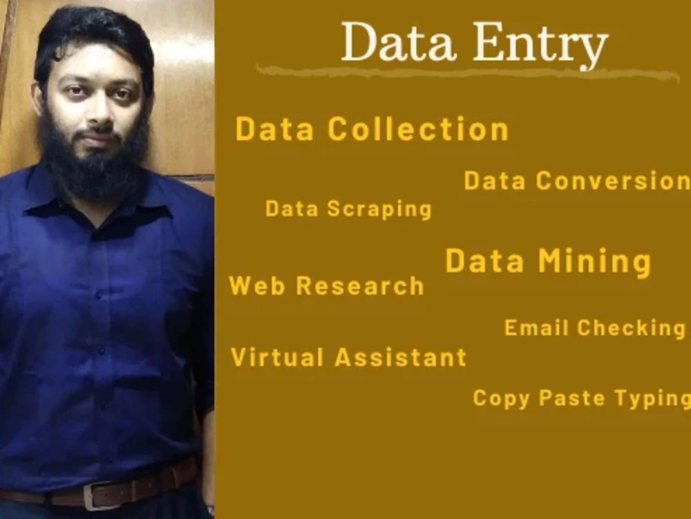 A flawless Data Entry and Web Research work done. | Upwork
