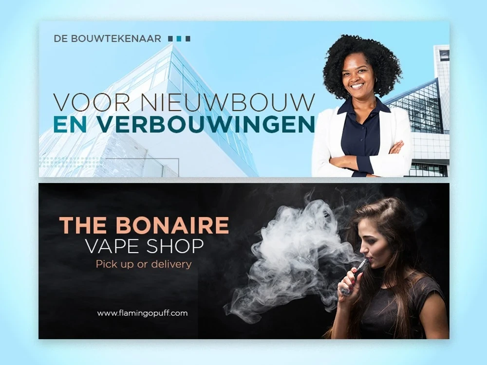 Amazing unique Banner design for your business | Upwork