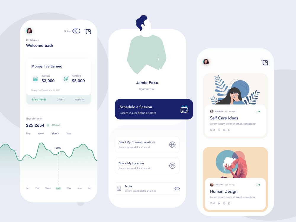 UI/UX of Your Mobile App Design | Upwork