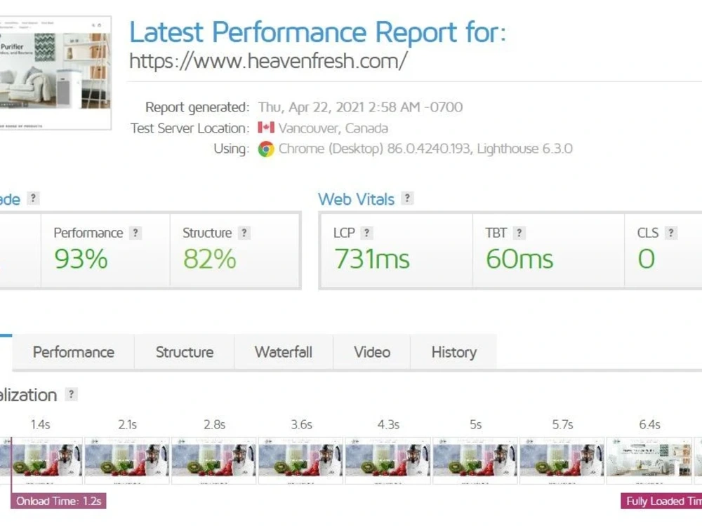 A fully optimized Magento website to reduce load time. | Upwork