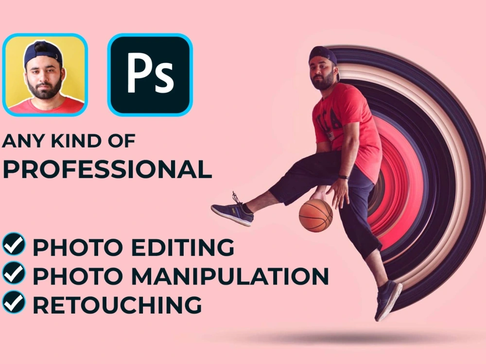 Any graphic designing and photoshop editing tasks quickly | Upwork