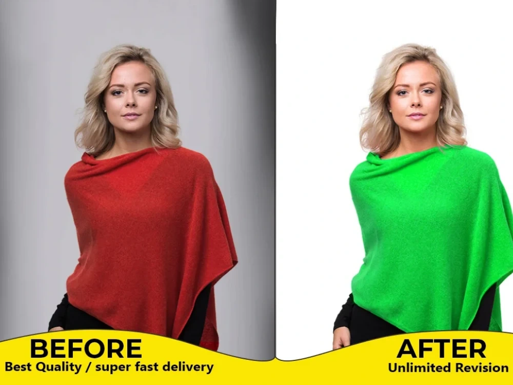 A remove background any photo,change color,touch up,resize | Upwork