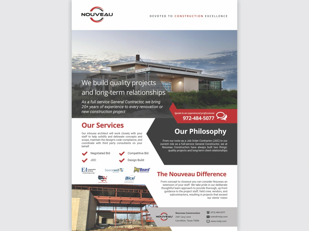 Modern eye catching brochure design for your business | Upwork