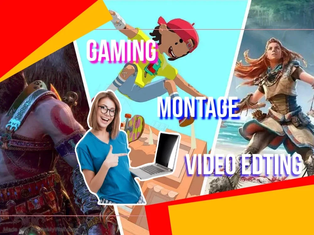 Game video editing and montage for YouTube twitch and Facebook | Upwork