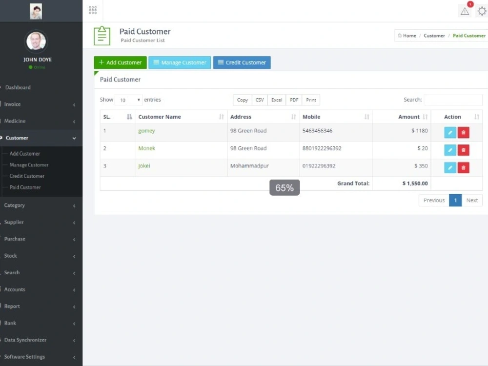 Portfolio website with admin panel | Upwork