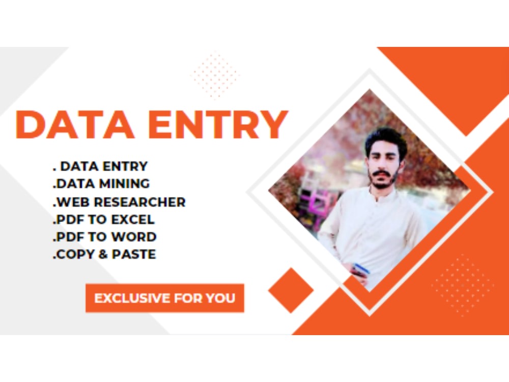 A perfect Data Entry Service | Upwork