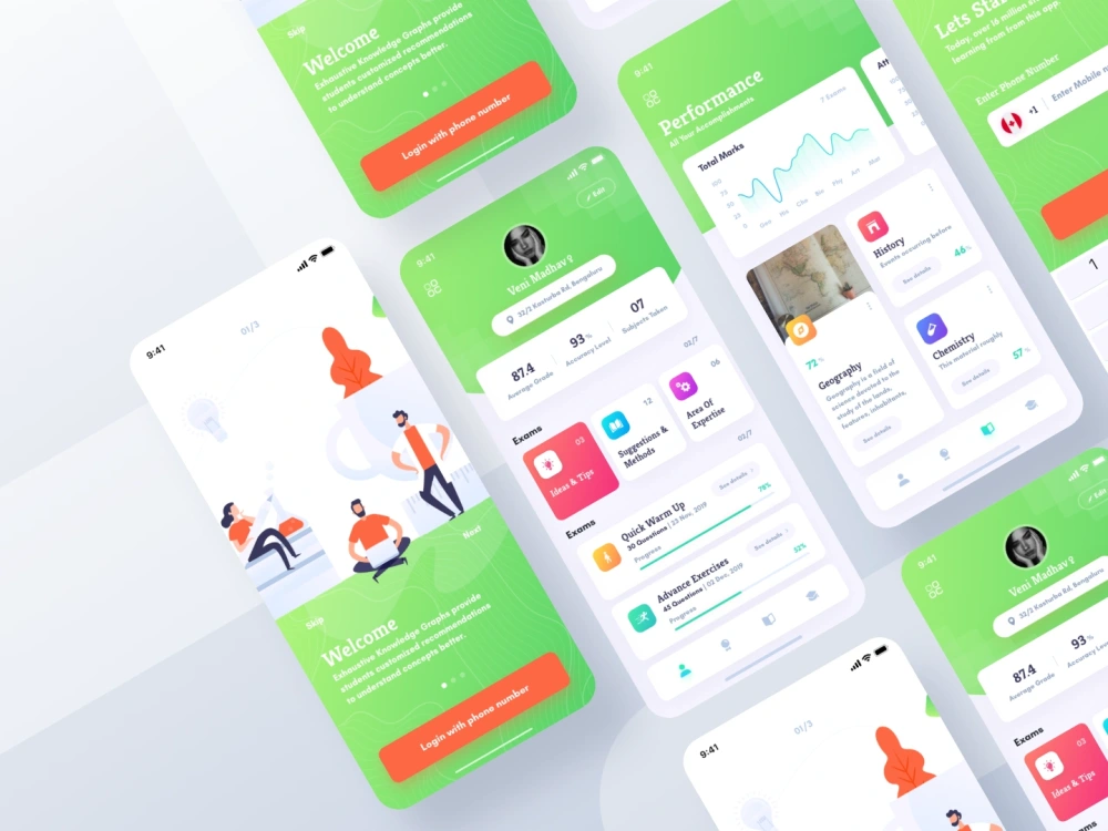 Mobile App Interface(UI design) | Upwork