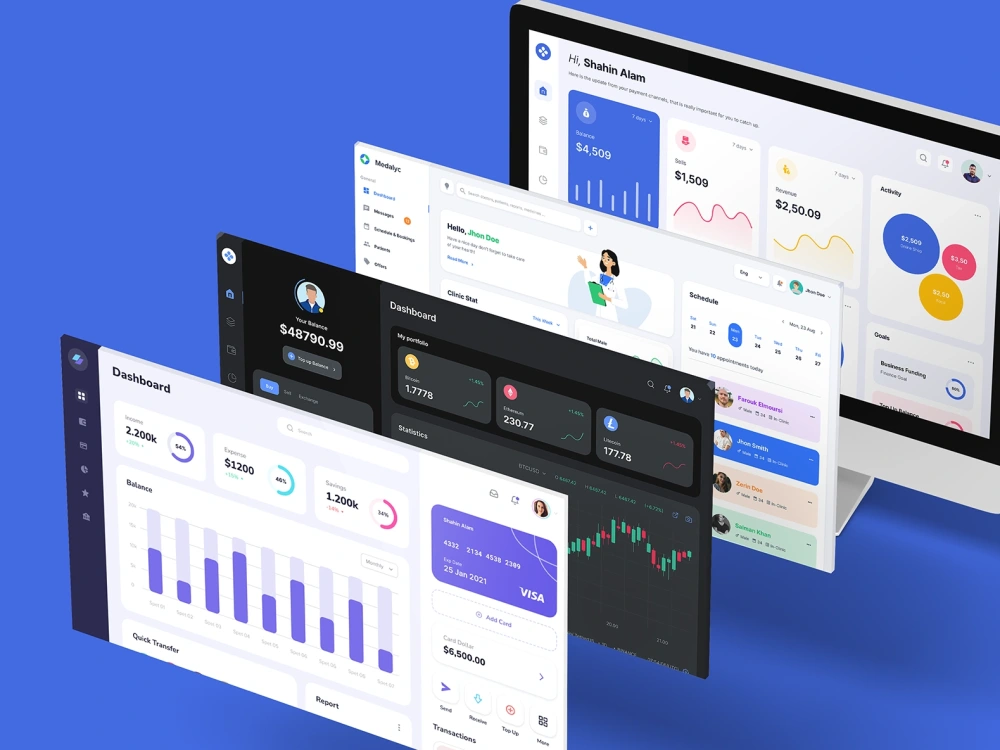 An amazing web app/ dashboard design. | Upwork