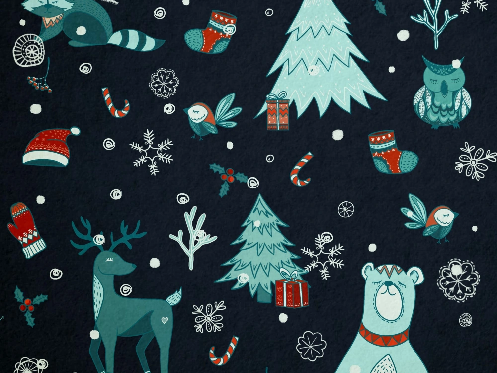 Professional seamless repeat pattern design for textile, print or web ...