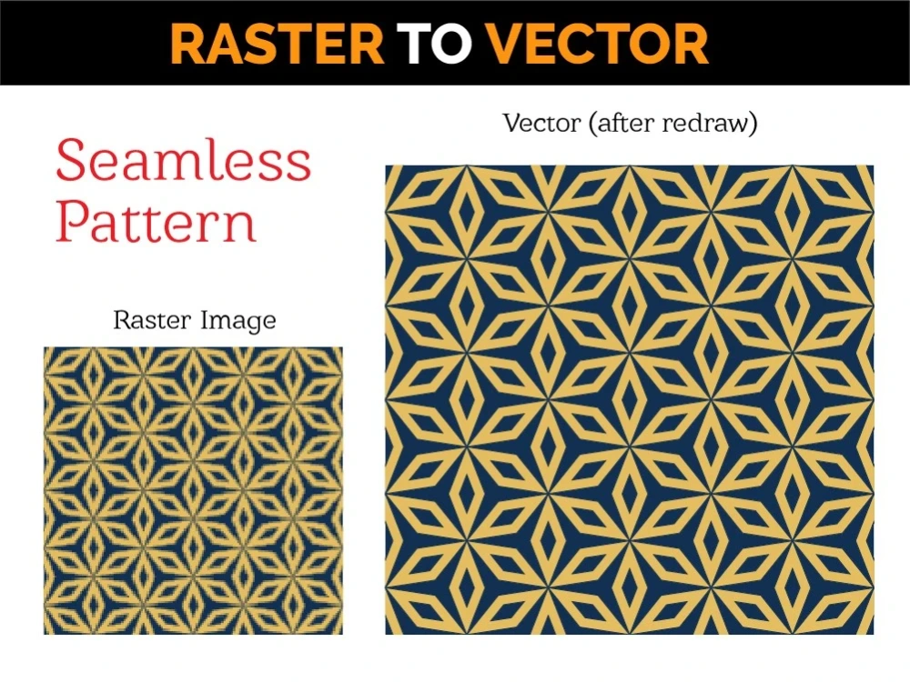 To vectorize, redraw, recreate your logo or image within 2 to 4 hours ...