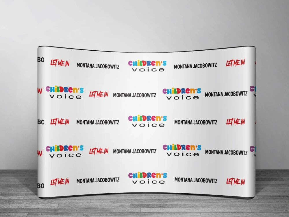 Custom red carpet backdrop or step and repeat from logo | Upwork
