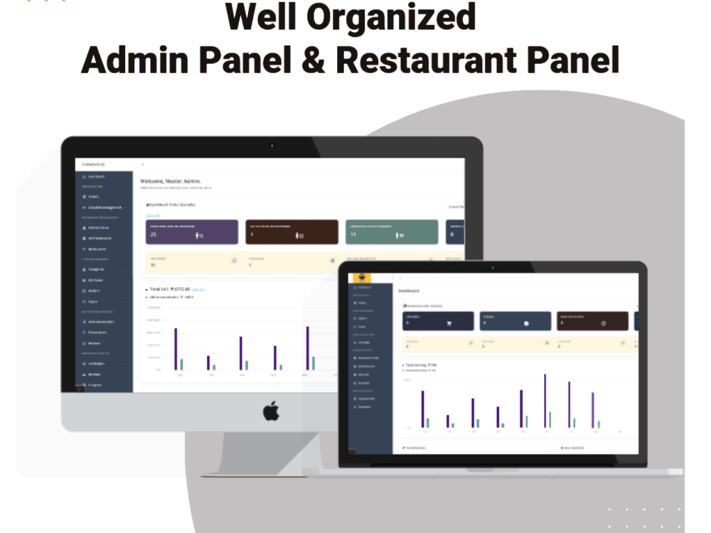 Multi Restaurant - Food Delivery App with Flutter and Laravel backend ...