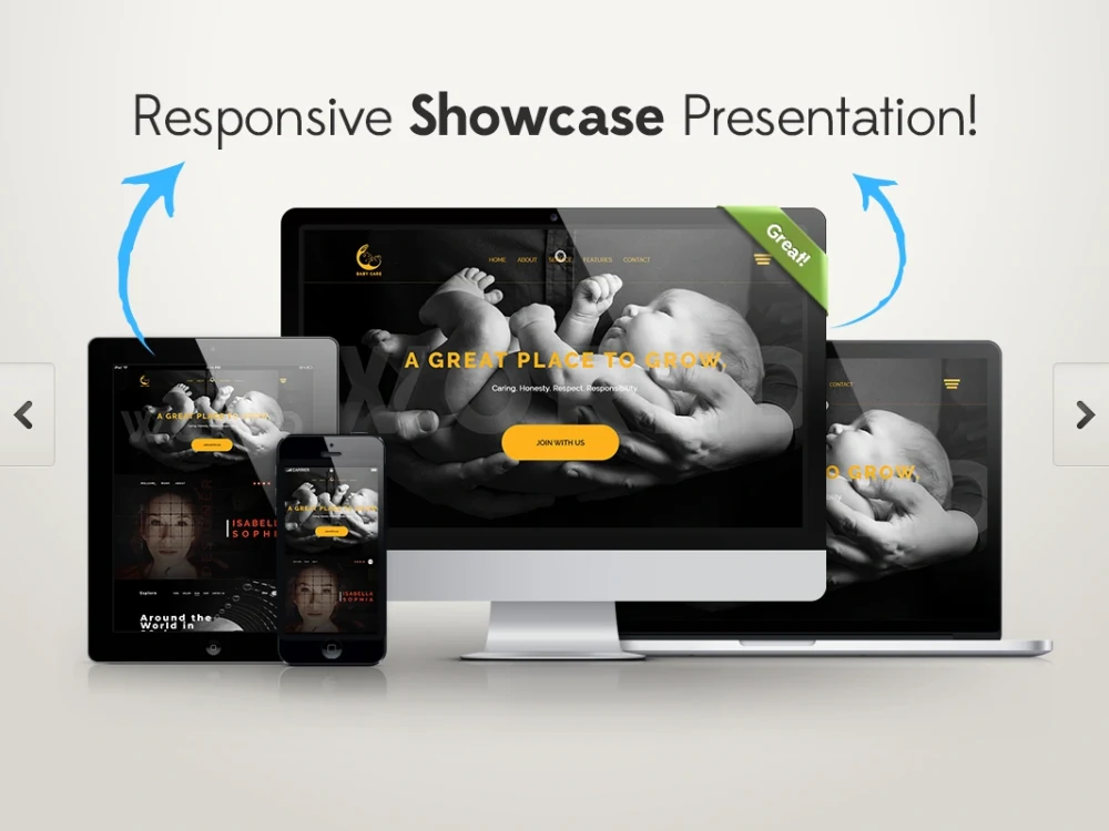 Web ui template and landing page ui by PSD or xd | Upwork