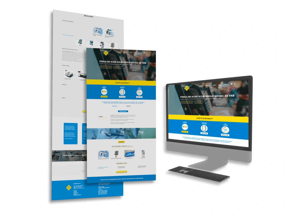 A fantastic home page design of your future web site | Upwork