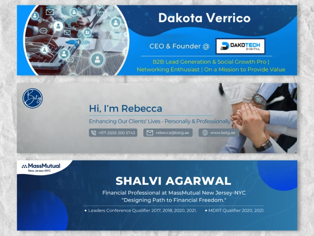 Professional High Quality LinkedIn banner for your business page or ...