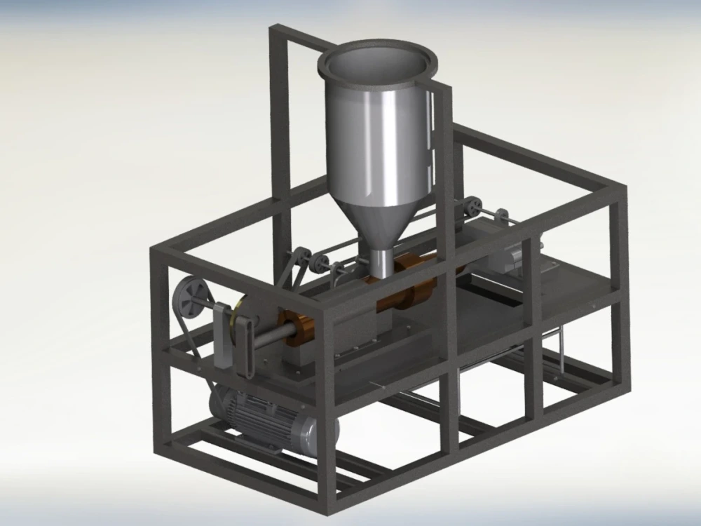 A mechanical design with technical drawings, BOM's and rendering. | Upwork