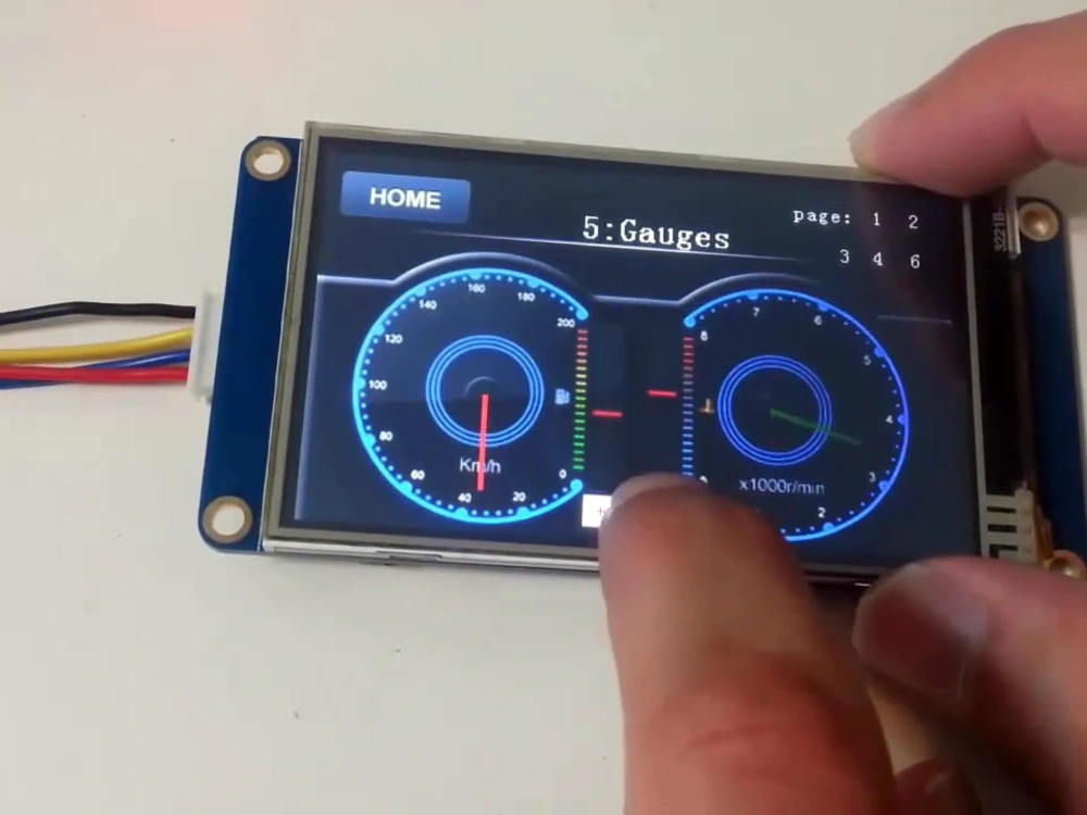 Custom size Touch Display HMI/GUI/UI Design & Code for your custom ...