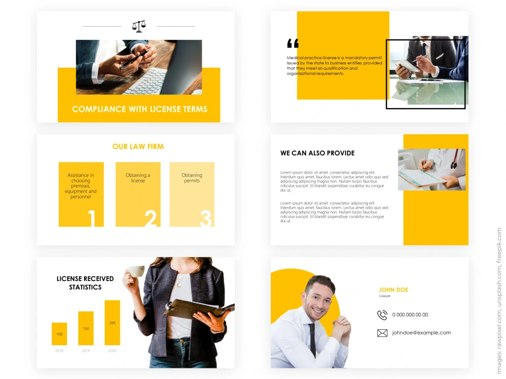 A eye-catching presentation, the most appropriate for your audience ...